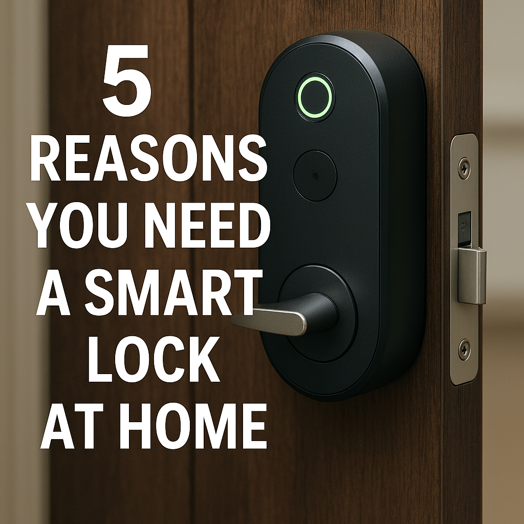 Never Lose Your Keys Again: 5 Reasons to Choose a Smart Lock