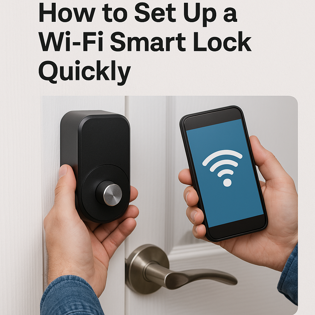 How to Set Up a Wi-Fi Smart Lock Quickly