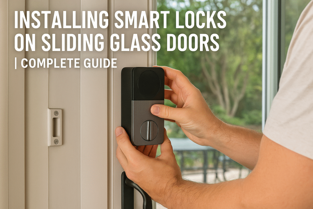 Installing Smart Locks on Sliding Glass Doors | Complete Guide