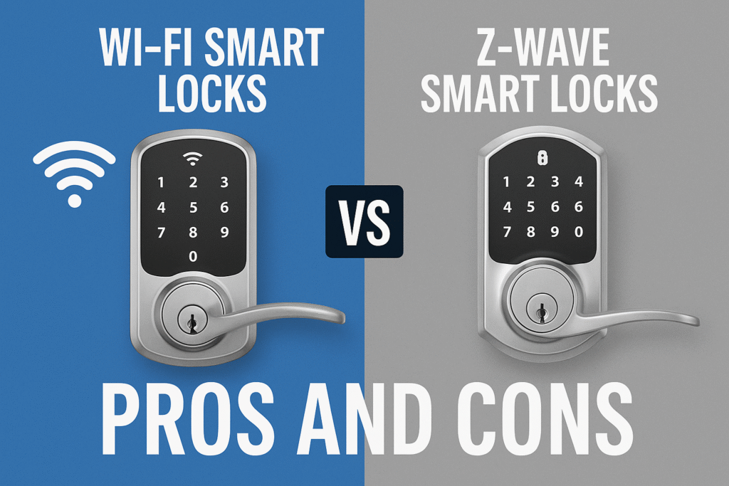 Wi-Fi Smart Locks vs Z-Wave Smart Locks Pros and Cons