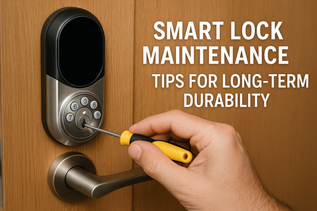 Smart Lock Maintenance Tips for Long Term Durability