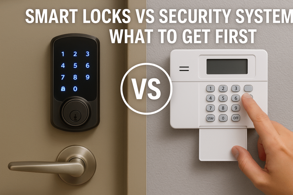 Smart Locks vs Security Systems: What to Get First